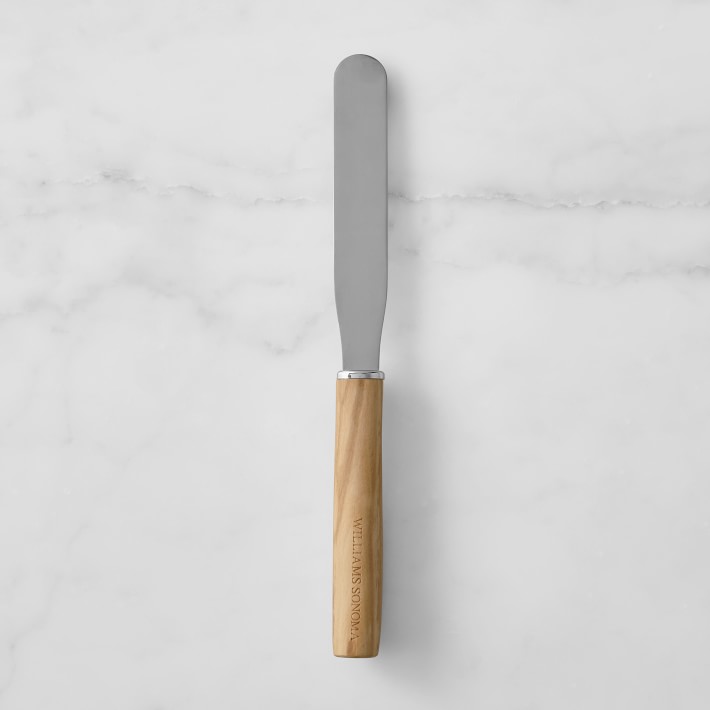 Williams Sonoma Olivewood Straight Icing Spatula | Baking Tools ...