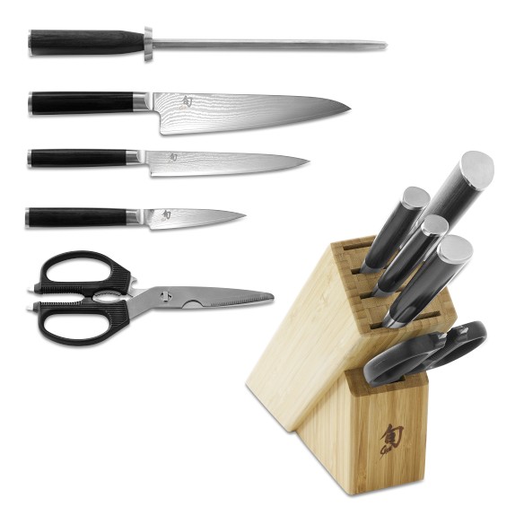 Shun Classic 6-Piece Knife Set | Williams Sonoma