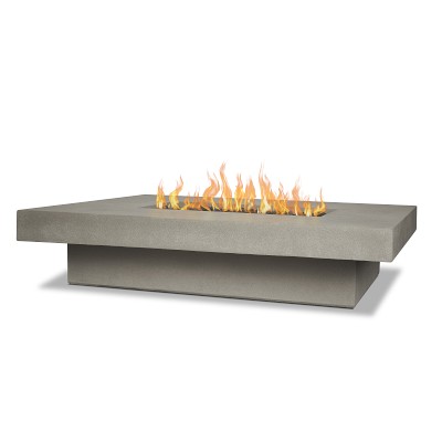 Novato 60" Low Rectangle Propane Fire Table | Williams Sonoma