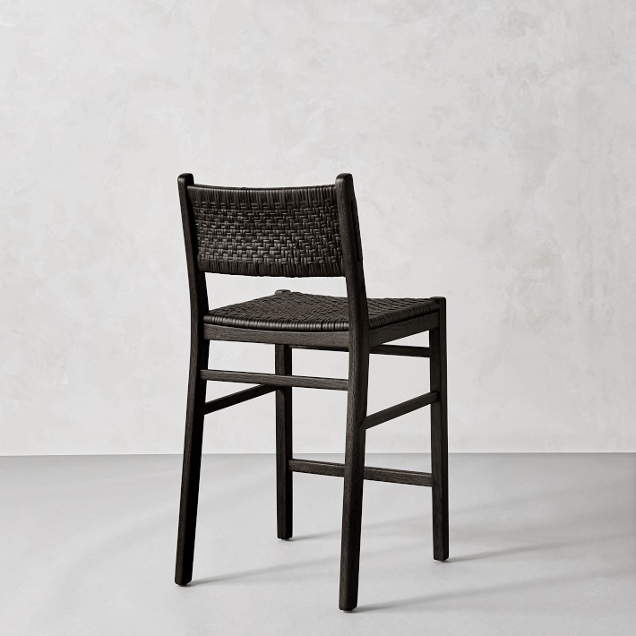Sullivan Woven Counter Stool | Kitchen Stools | Williams Sonoma