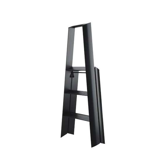 Lucano Wide 3-Step Ladder | Williams Sonoma