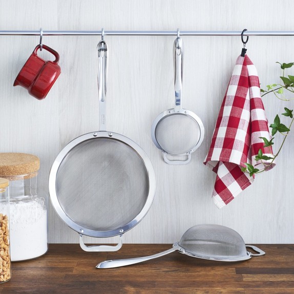 All-Clad 3-Piece Stainless-Steel Strainer Set | Williams Sonoma