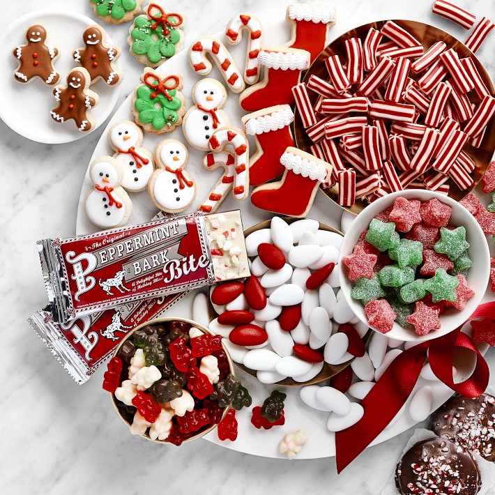 Williams Sonoma Chocolate-Filled Peppermint Snaps | Gourmet Chocolate ...