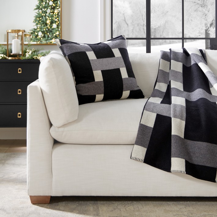 Lesina Merino Wool Throw | Williams Sonoma