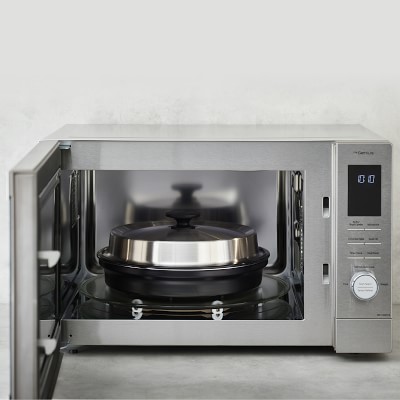 Panasonic NN-SNS6MS Microwave Oven with HomeCHEF Magic Pot | Williams ...