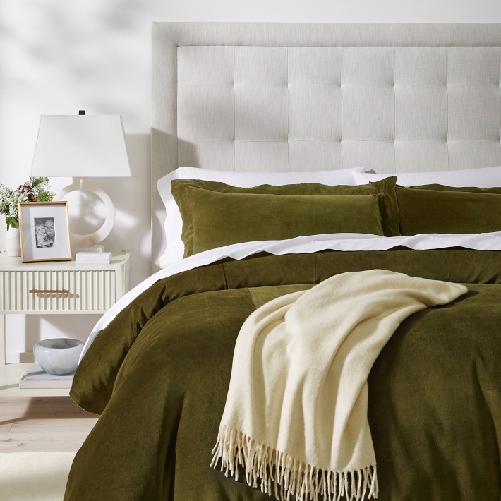 Classic Velvet Duvet Cover & Shams | Williams Sonoma