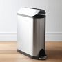 simplehuman Butterfly Step Trash Can - 45L | Williams Sonoma