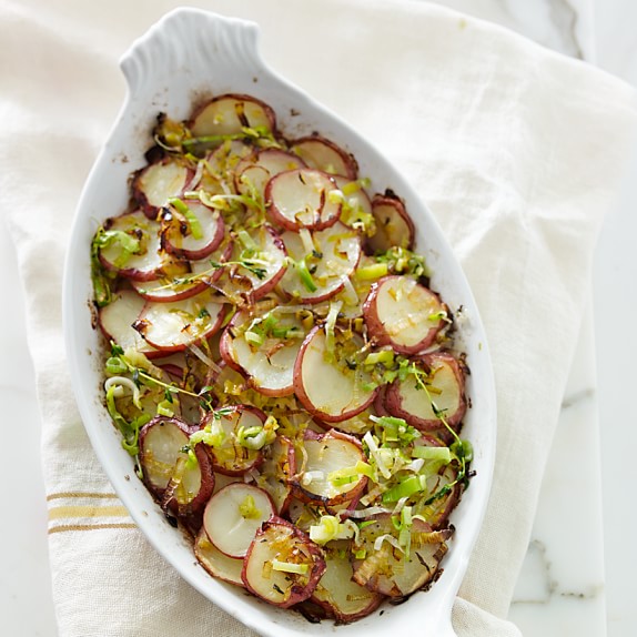 Apilco Porcelain Oval Au Gratin Baking Pan | Williams Sonoma