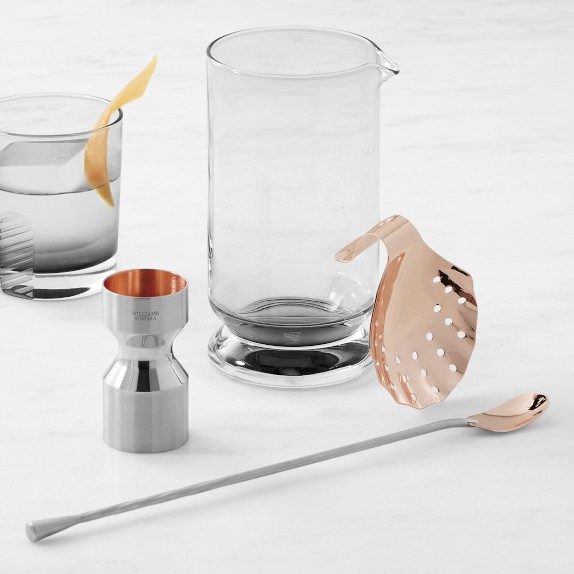 Williams Sonoma x Billy Reid Mixing Glass Set | Williams Sonoma