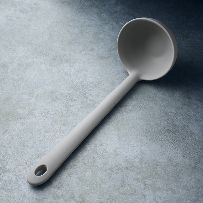 Open Kitchen By Williams Sonoma Grey Silicone Ladle | Williams Sonoma