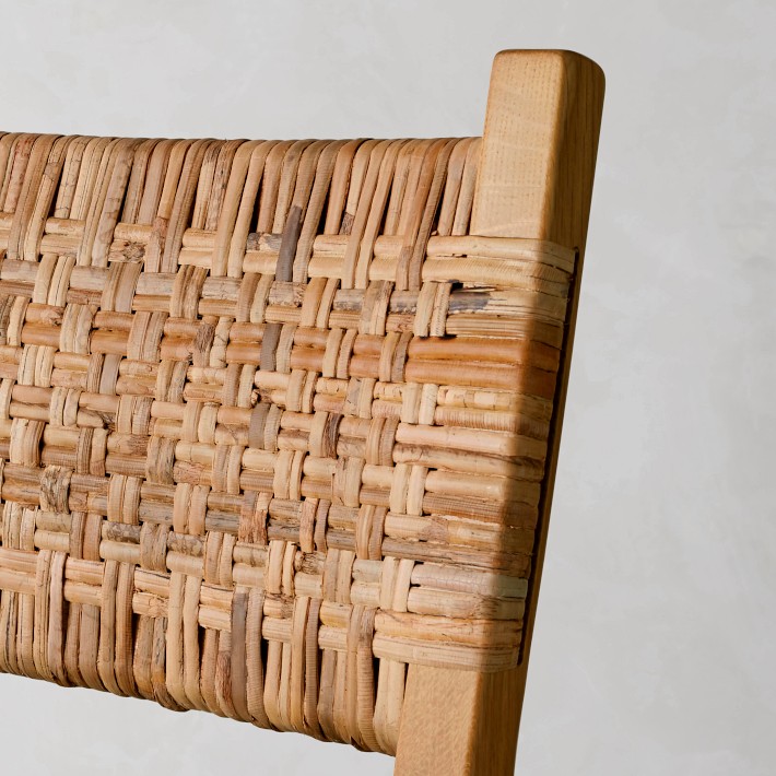 Sullivan Woven Counter Stool | Kitchen Stools | Williams Sonoma