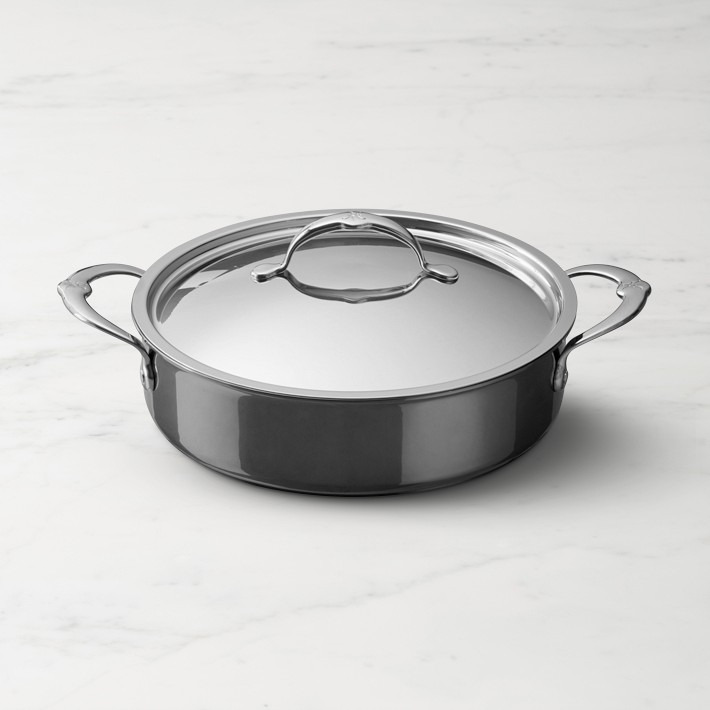 Hestan NanoBond™ Stainless-Steel Sautéuse Pan | Williams Sonoma