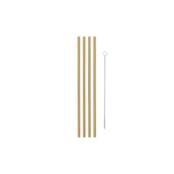 W & P Metal Straws, Set of 4 | Williams Sonoma