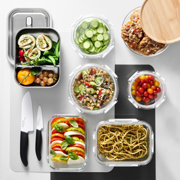 Hold Everything Glass Lunch Containers, Set of 2 | Williams Sonoma