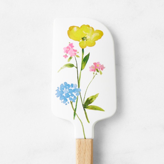 Williams Sonoma Pressed Flower FSC® Wood Spatulas | Williams Sonoma