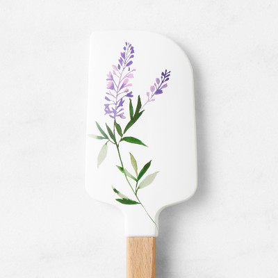 Williams Sonoma Pressed Flower Wood Spatulas | Williams Sonoma