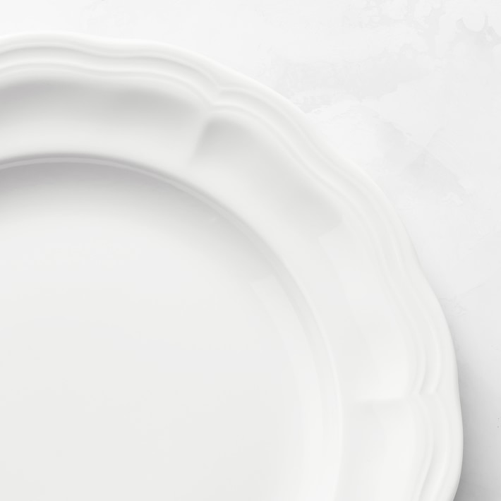 Pillivuyt Queen Anne Porcelain Dinnerware Sets | Williams Sonoma