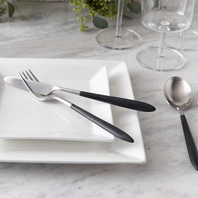 Fortessa Velo Two-Toned Flatware Sets | Williams Sonoma