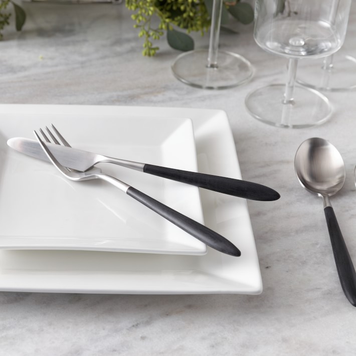 Fortessa Velo Two-Toned Flatware Sets | Williams Sonoma