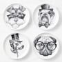 Rory Dobner Salad Plates, Set of 4, Mixed | Williams Sonoma