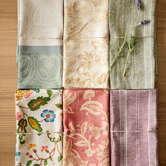 Botanical Toile Napkins, Set of 4 | Williams Sonoma