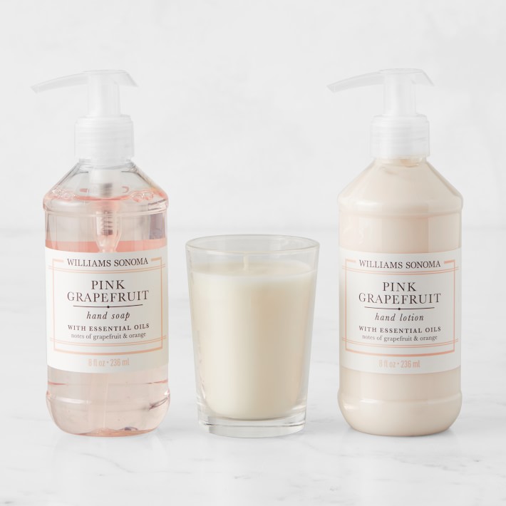 Williams Sonoma Pink Grapefruit Guest Gift Set | Williams Sonoma