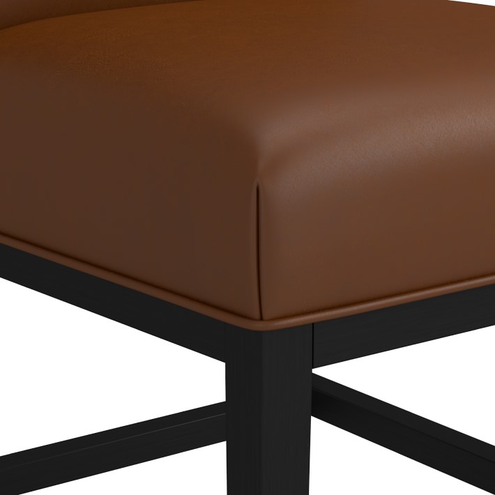 Presidio Leather Counter & Bar Stool | Williams Sonoma