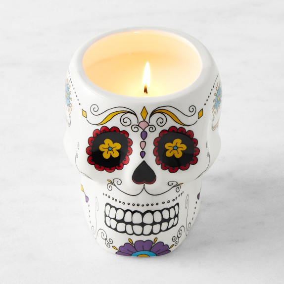 Day of the Dead Candle | Williams Sonoma