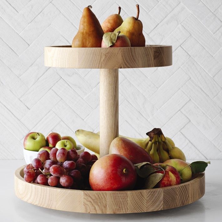Hold Everything Two Tiered Lazy Susan | Williams Sonoma