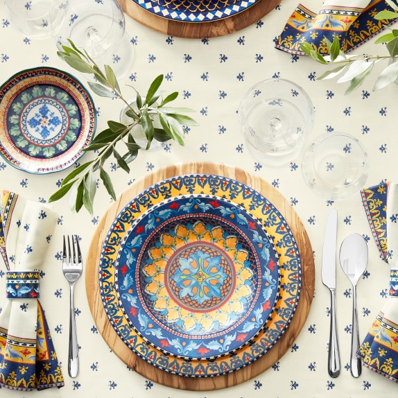 Sicily Tablecloth - 70" X 108" | Williams Sonoma