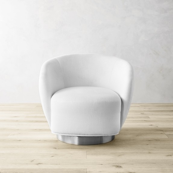 Alexis Swivel Chair | Accent Chair | Williams Sonoma