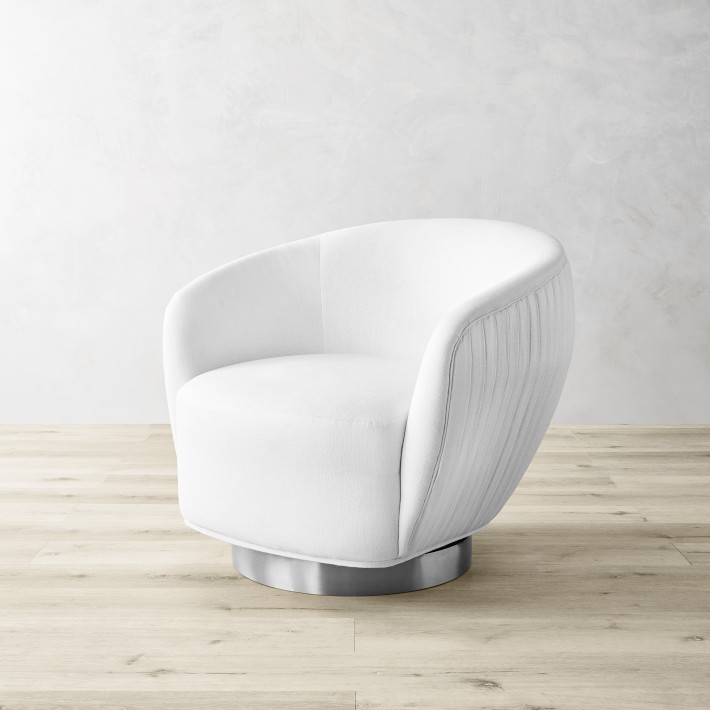 Alexis Swivel Chair | Accent Chair | Williams Sonoma