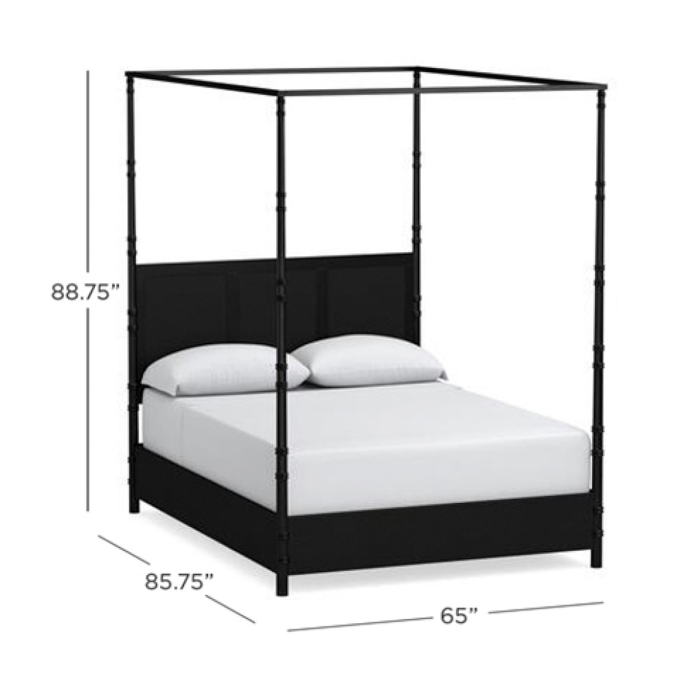 Four-Poster Cane Bed | Luxury Beds | Williams Sonoma