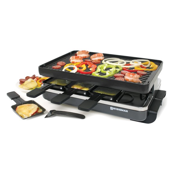 Swissmar Classic Raclette with Cast Iron Grill | Williams Sonoma