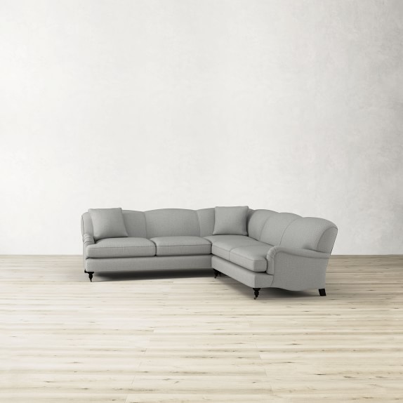 Bedford 2-Piece L-Shape Sectional Sofa | Williams Sonoma
