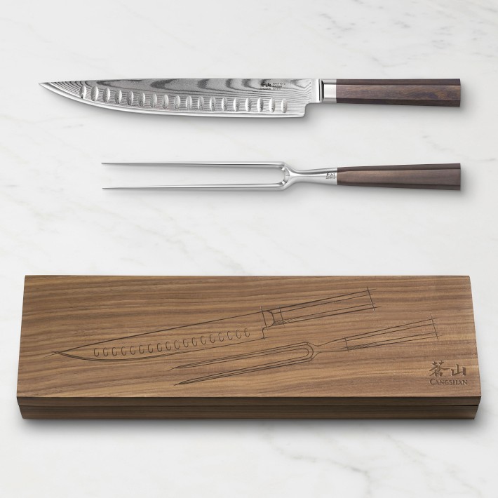 Cangshan Maya Carving Set, 2-Piece Set | Williams Sonoma