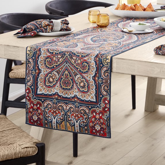 Paisley Table Runner | Williams Sonoma