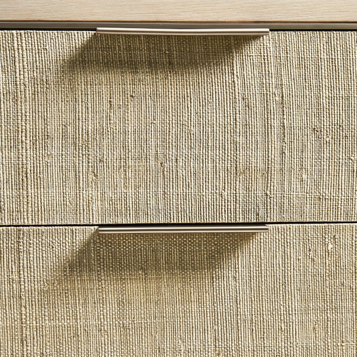 Jonathan Charles Seiche 6-Drawer Grass Cloth Dresser | Williams Sonoma