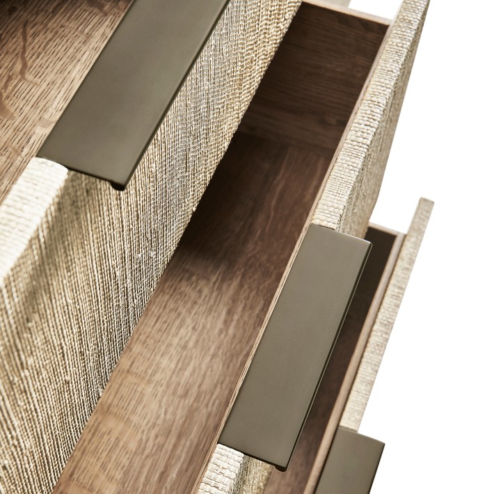 Jonathan Charles Seiche 6-Drawer Grass Cloth Dresser | Williams Sonoma