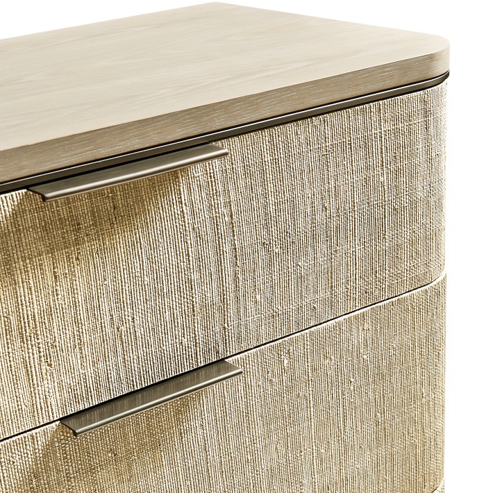 Jonathan Charles Seiche 6-Drawer Grass Cloth Dresser | Williams Sonoma