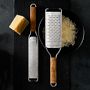 Microplane® Master Series Olivewood-Handled Paddle Grater | Williams Sonoma