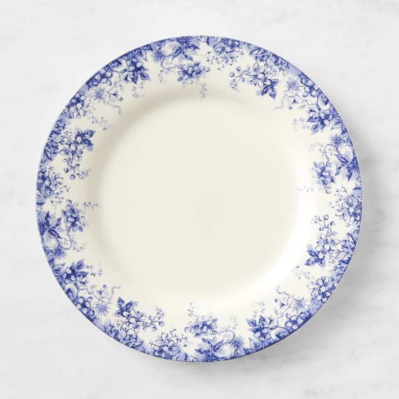 English Floral Dinner Plates, Set of 4 | Williams Sonoma
