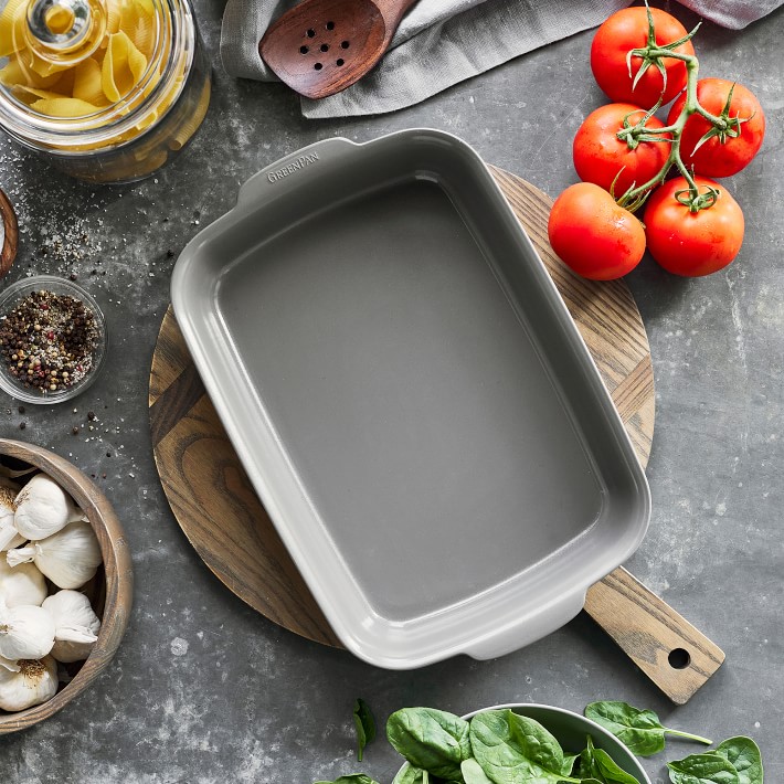 GreenPan™ Ceramic Nonstick Ovenware Rectangular Baker with Lid ...
