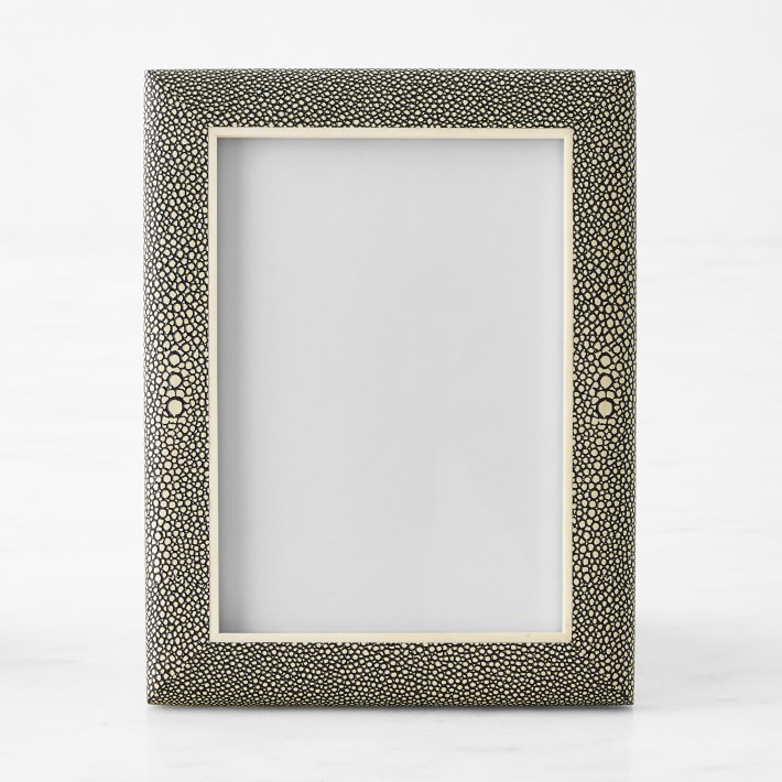Faux Shagreen Picture Frames | Williams Sonoma