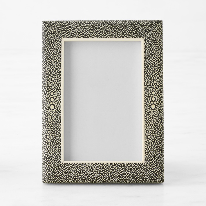 Faux Shagreen Picture Frames | Williams Sonoma