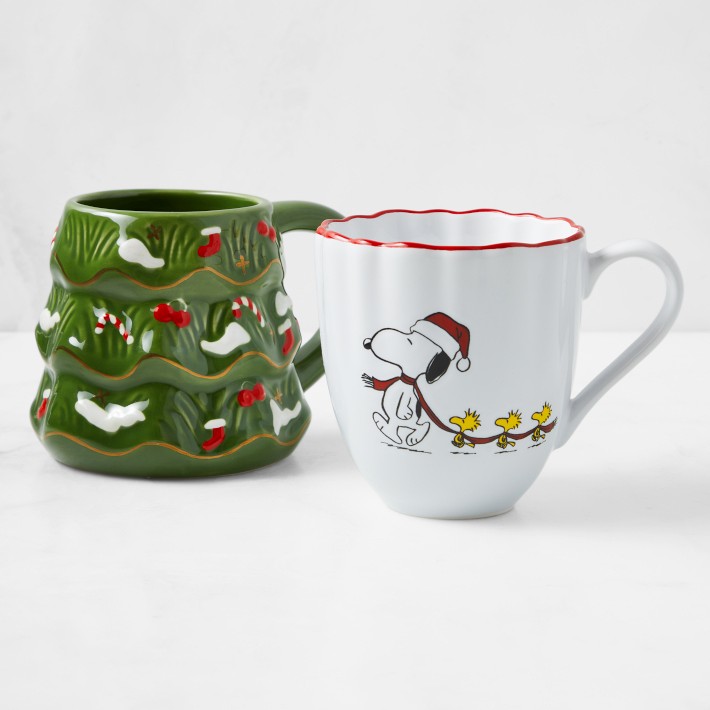 PEANUTS™ Christmas Mug | Williams Sonoma