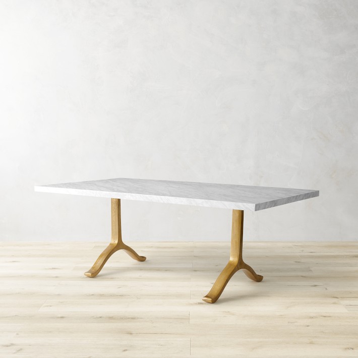 Wishbone Rectangular Dining Table 80" | Williams Sonoma
