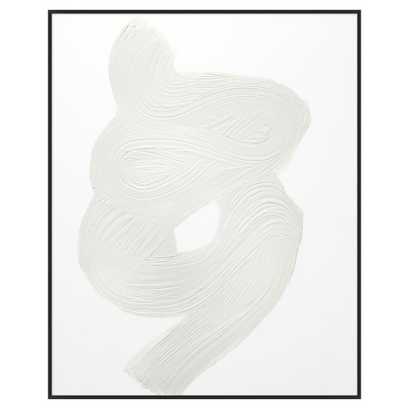 Neutral Swirl | Large Wall Art | Williams Sonoma