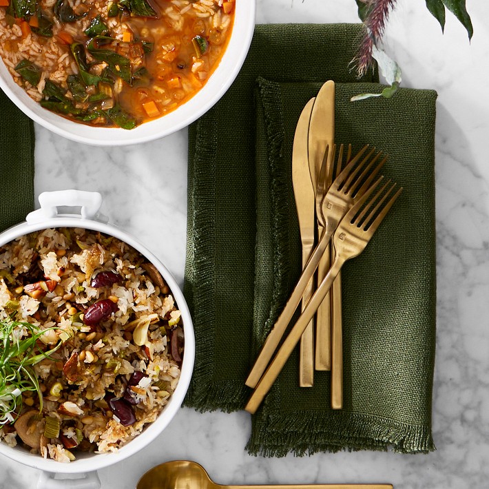 Fringed Cloth Napkins - Set of 4 | Williams Sonoma