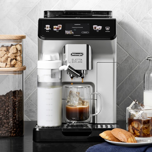 De'Longhi Eletta Explore Fully Automatic Espresso Machine with Cold ...